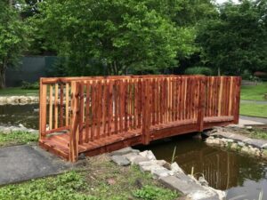 5 Creative Ways to Use a Cedar Garden Bridge in Your Landscape